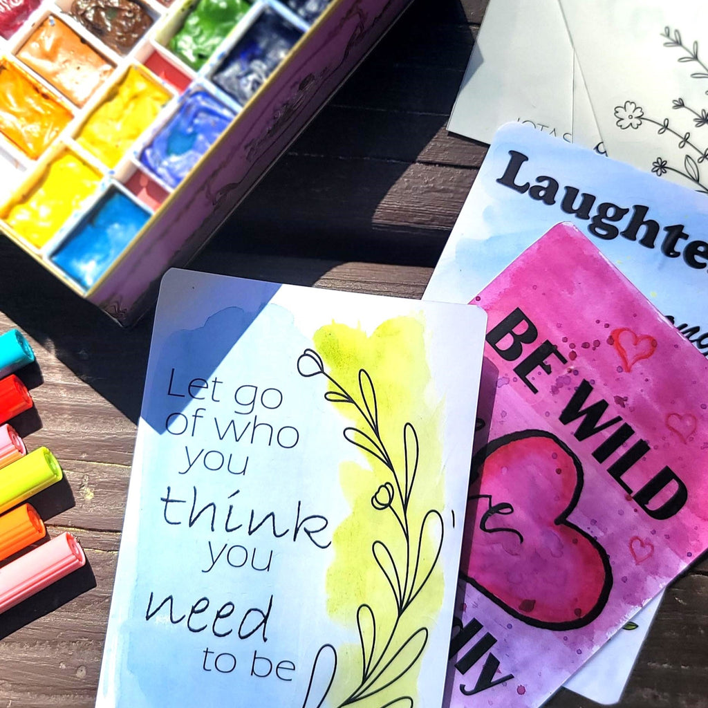 Art & Mindfulness: Personal Affirmation Cards - Truckee, CA – Jotasana